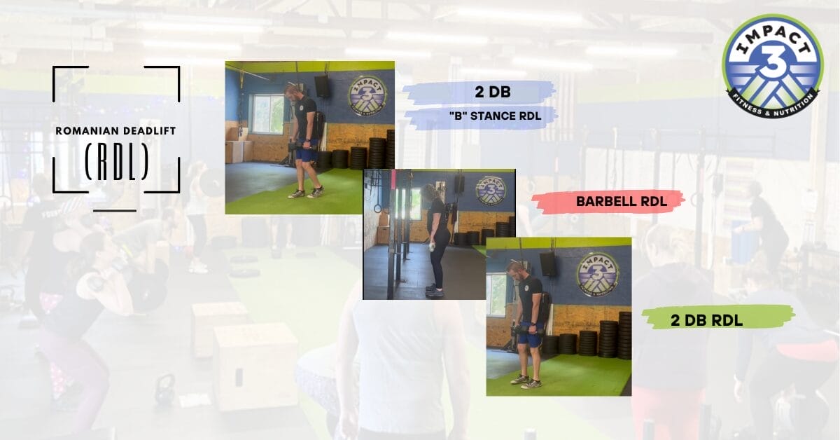 Romanian Deadlifts - 3 variations of RDLs, a staple movement