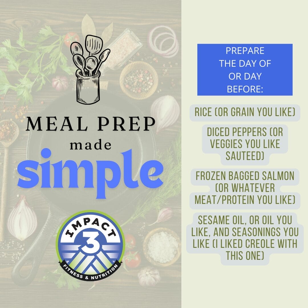 Meal Prep Made Simple!